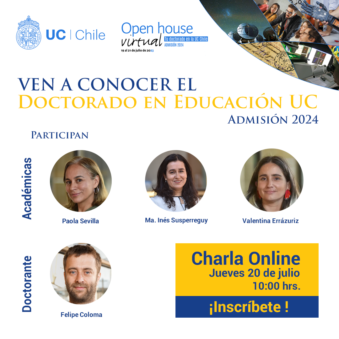 Open House Doctorado - Facultad de Educación