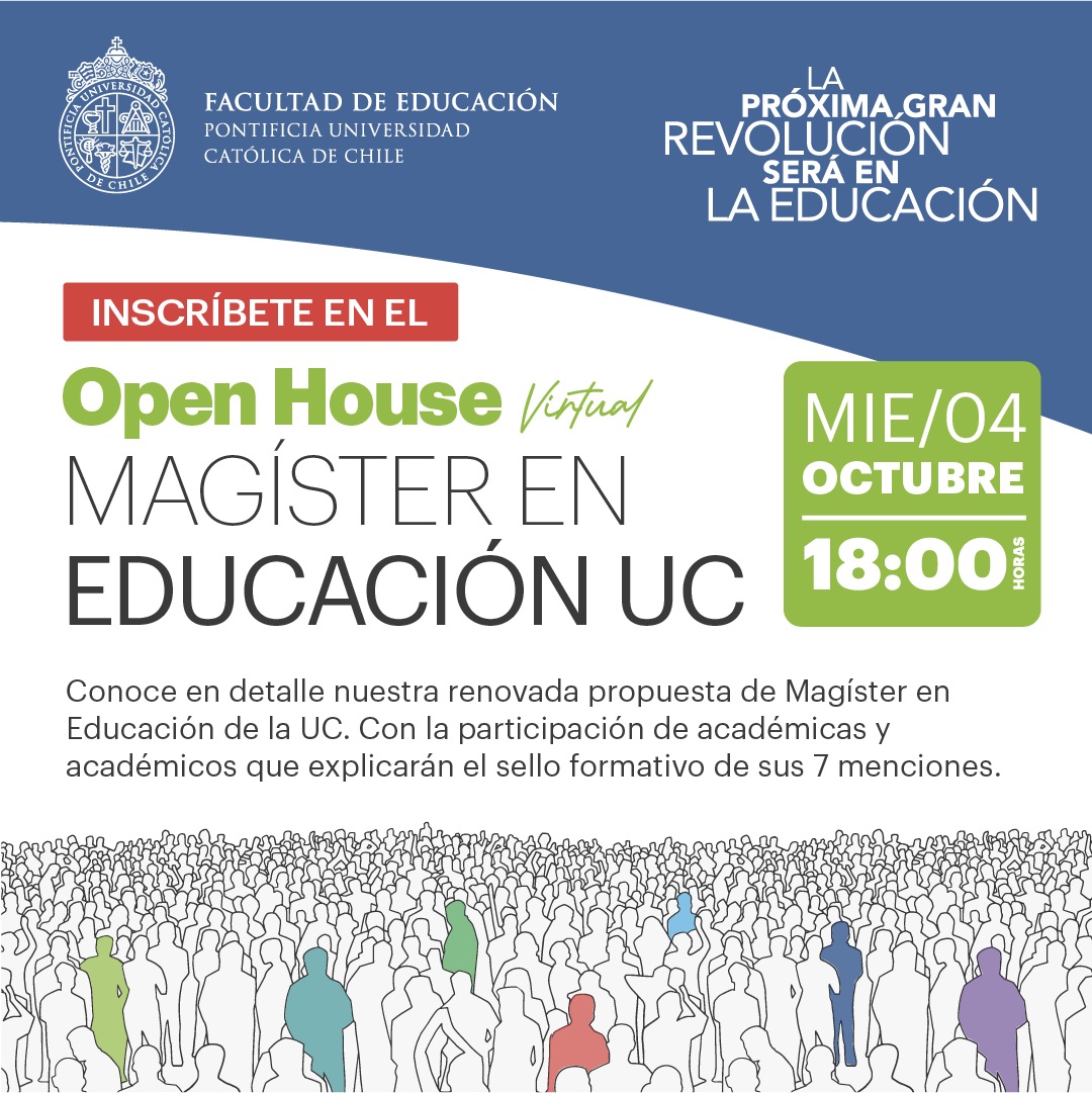 Open House Magíster en Educación - Facultad de Educación